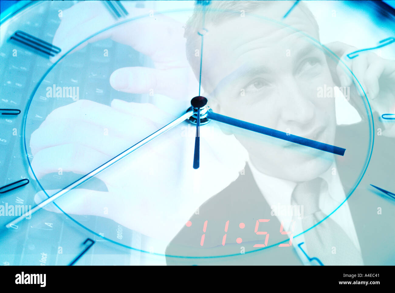 Talking clock hi-res stock photography and images - Alamy
