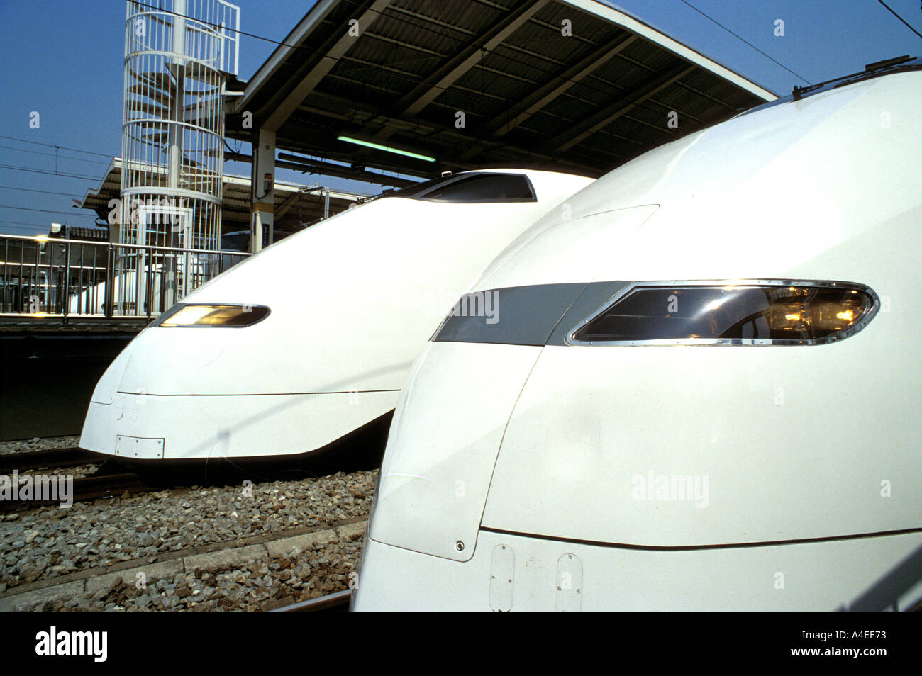 Japan Tokyo Shinkansens at JR Station Stock Photo - Alamy