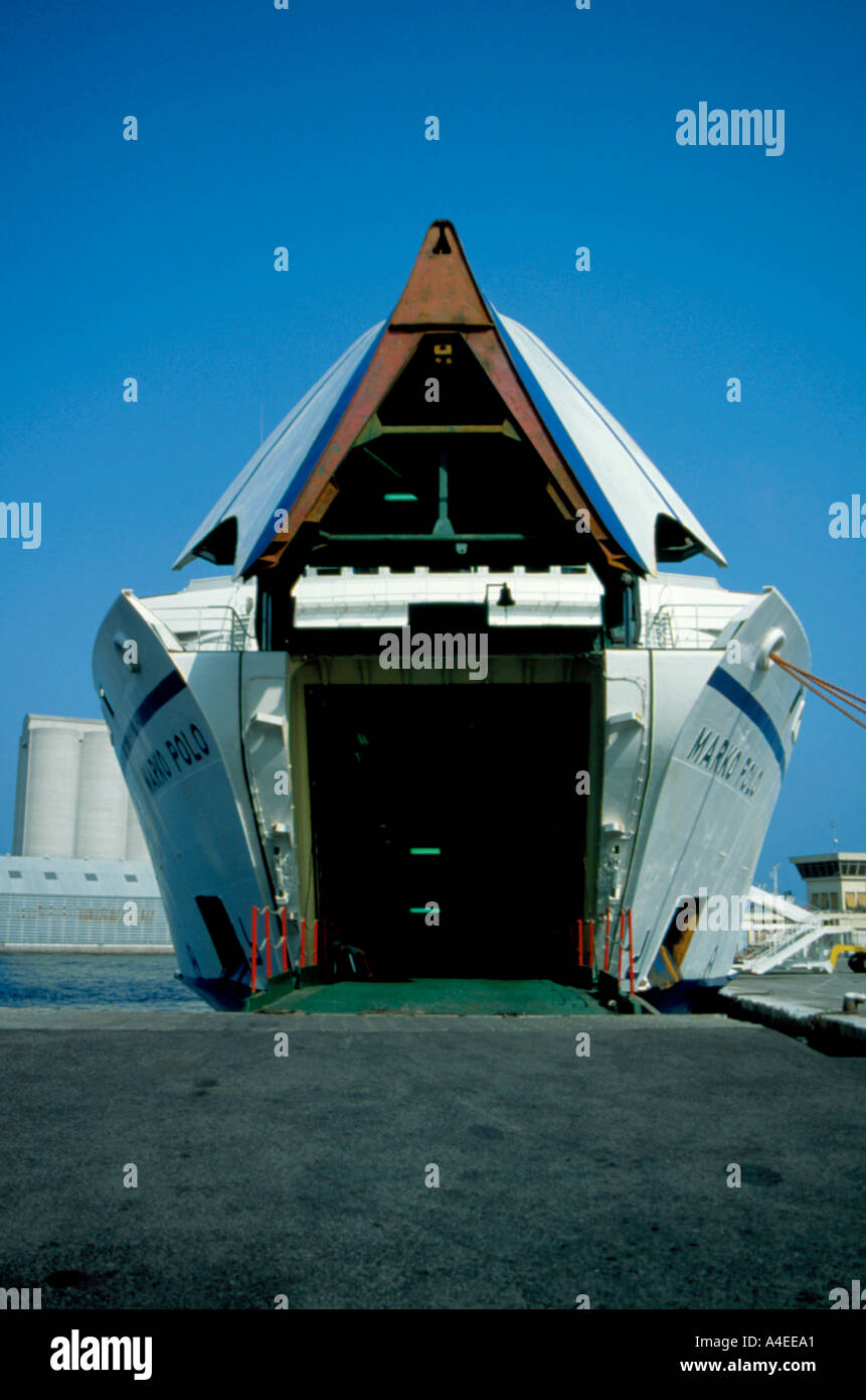 Over car ferry bow hi-res stock photography and images - Alamy