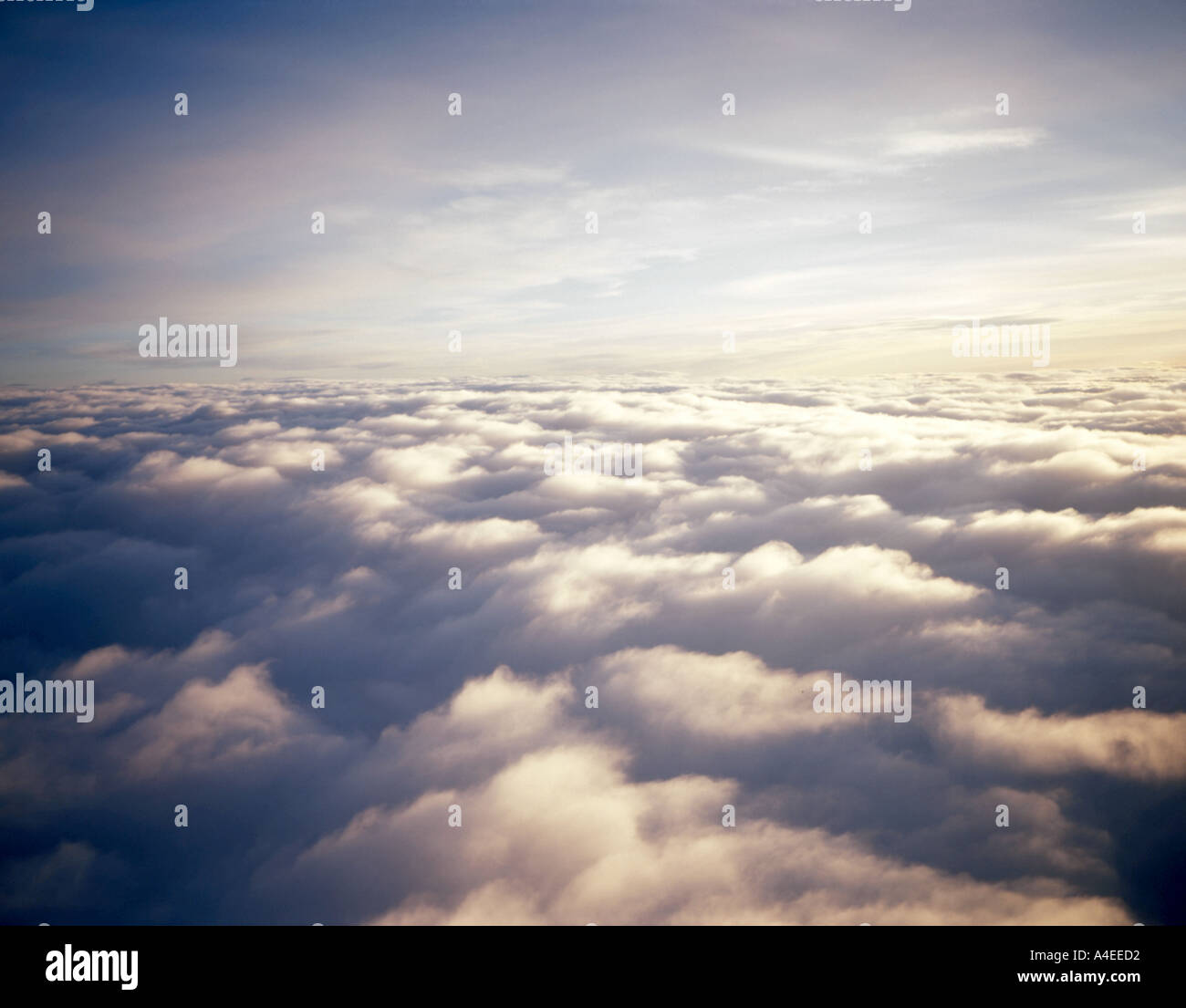 Flying over clouds layer hi-res stock photography and images - Alamy