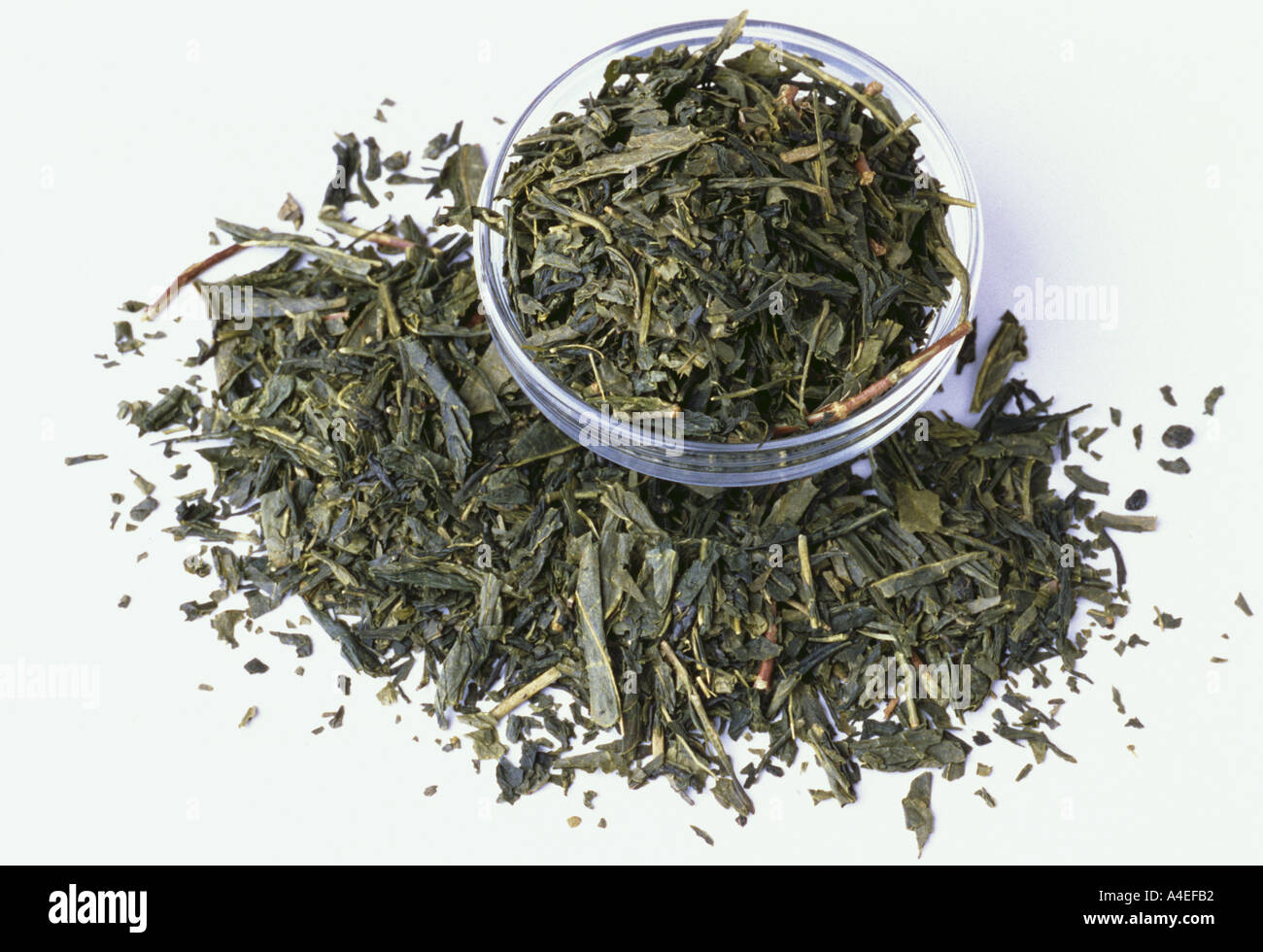 Tea green tea Bancha Japan Stock Photo - Alamy