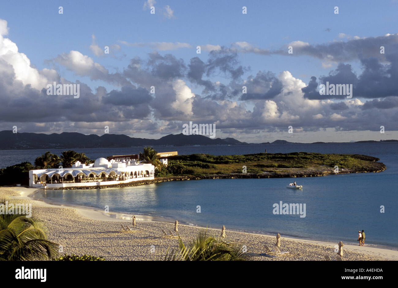 the resort of cap jaluca on the caribbean island of anguilla Stock ...