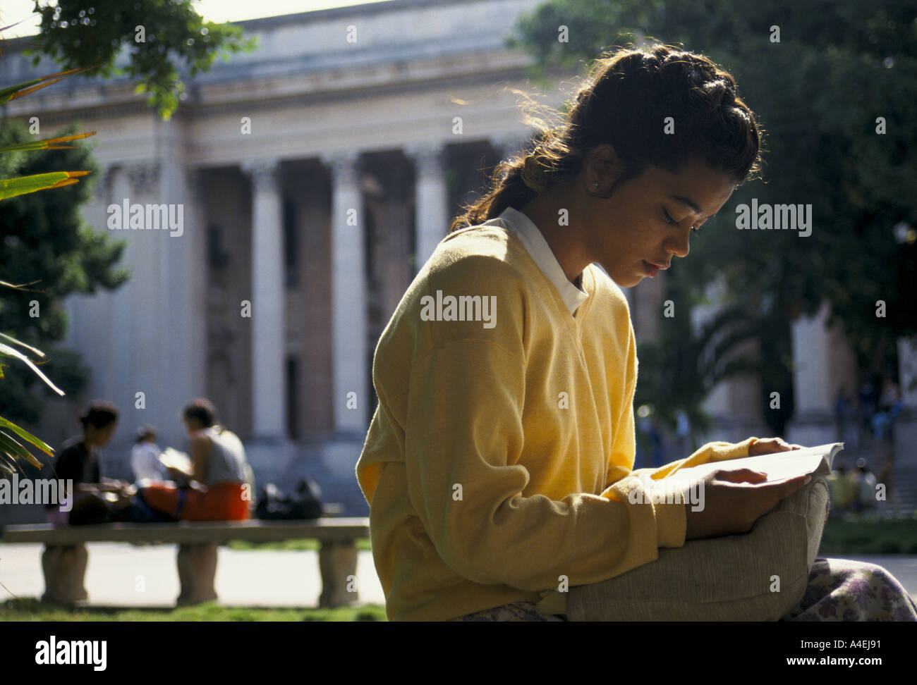 Cuba girl reading hi-res stock photography and images - Alamy