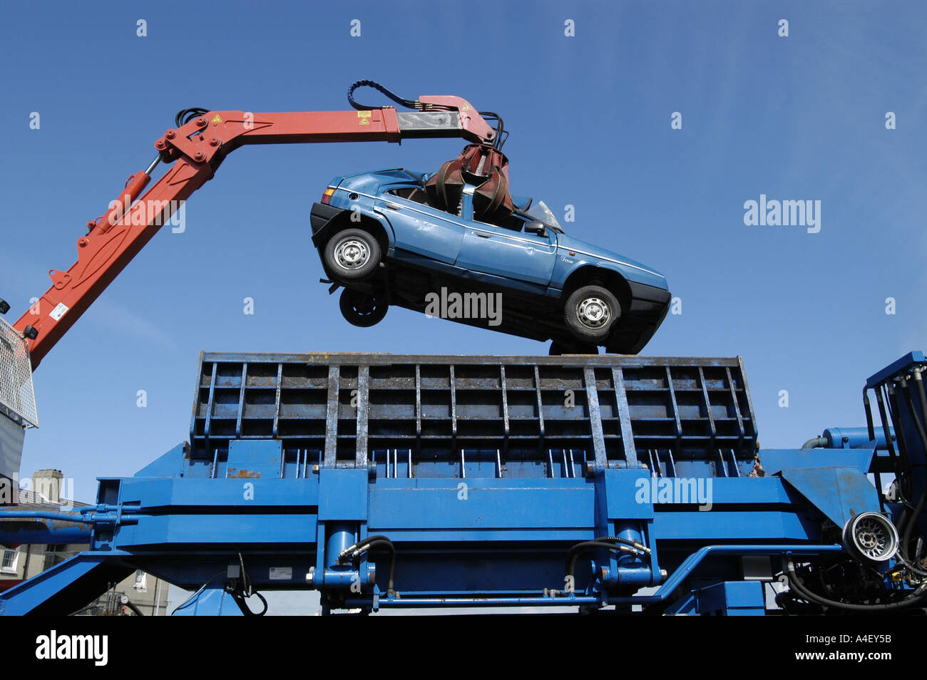 Car Crusher High Resolution Stock Photography and Images - Alamy