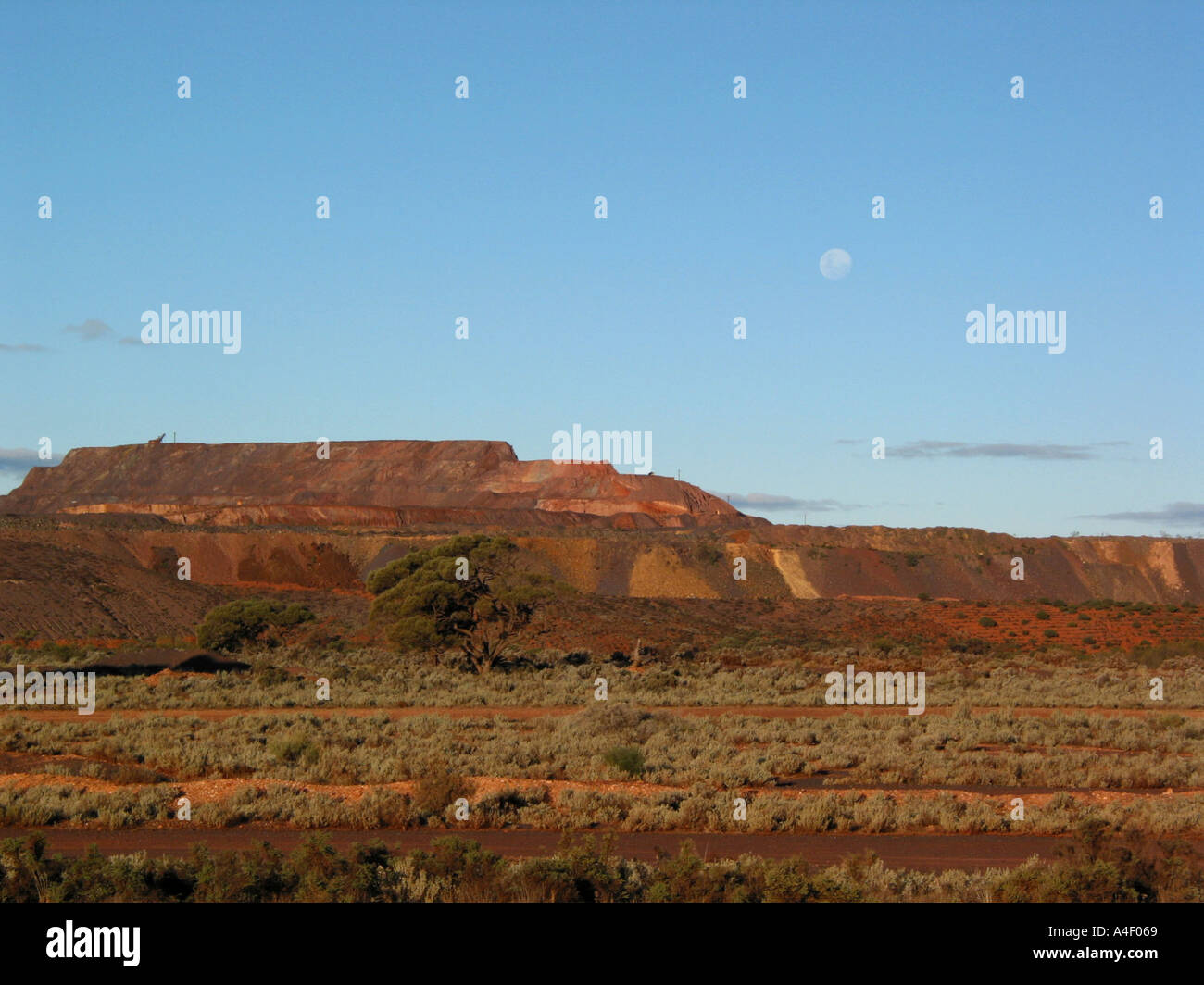 Iron Knob mine Stock Photo - Alamy