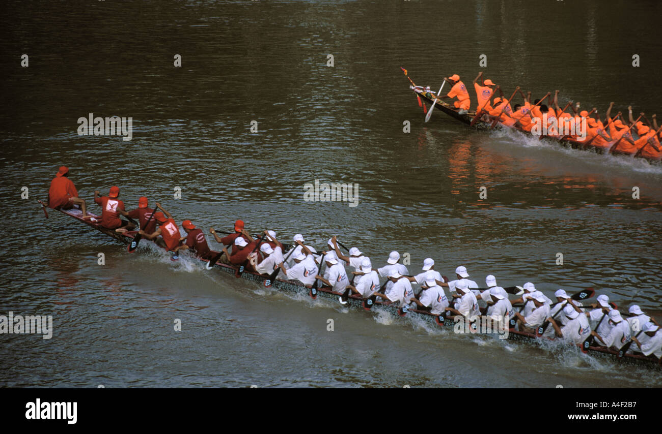 Laos boat race hi-res stock photography and images - Alamy