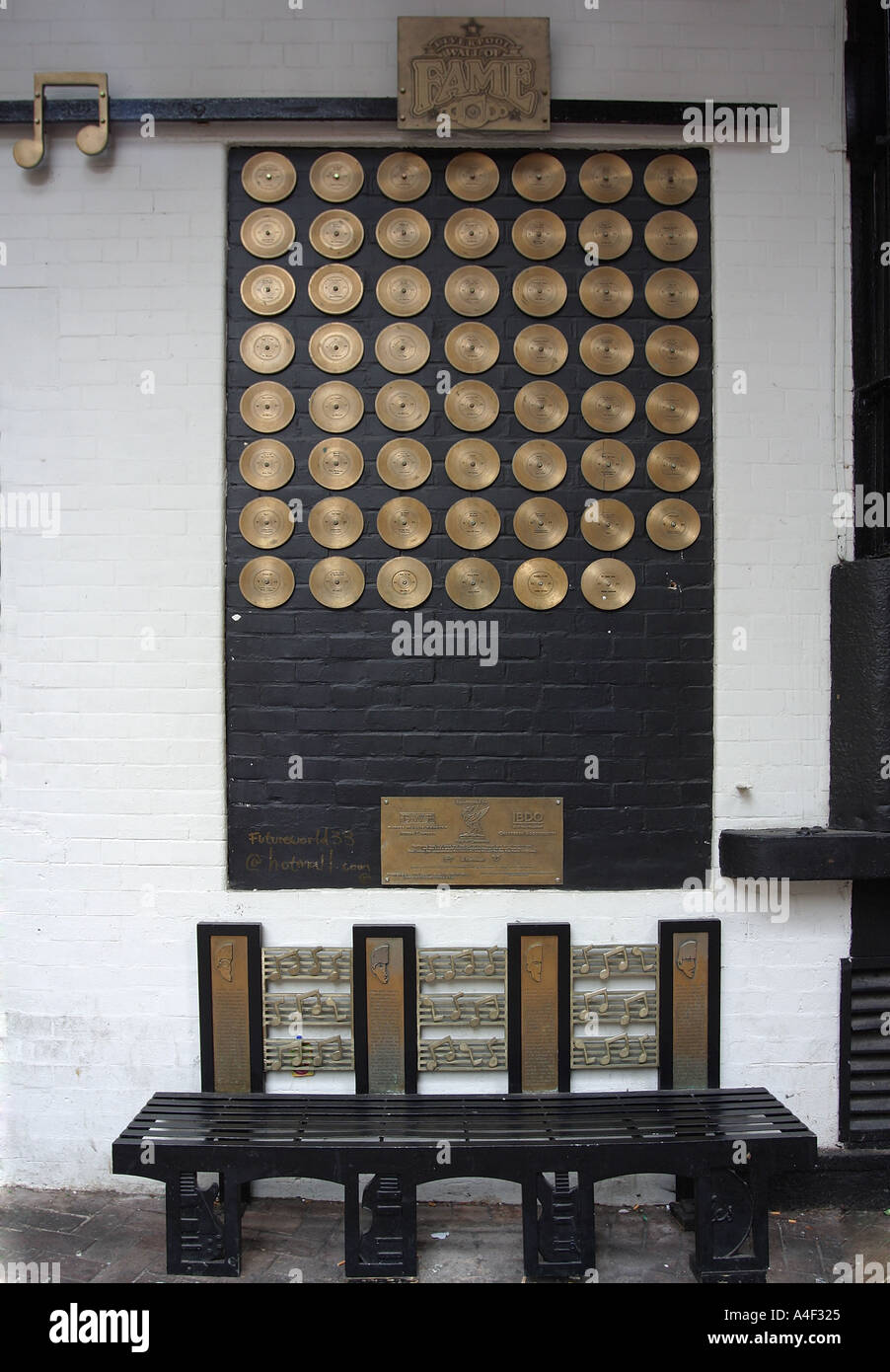 Wall of fame Mathew Street Stock Photo - Alamy