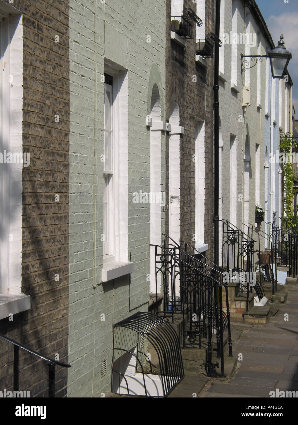 Typical Cambridge Street Scene Terraced Housing Cambridge ...
