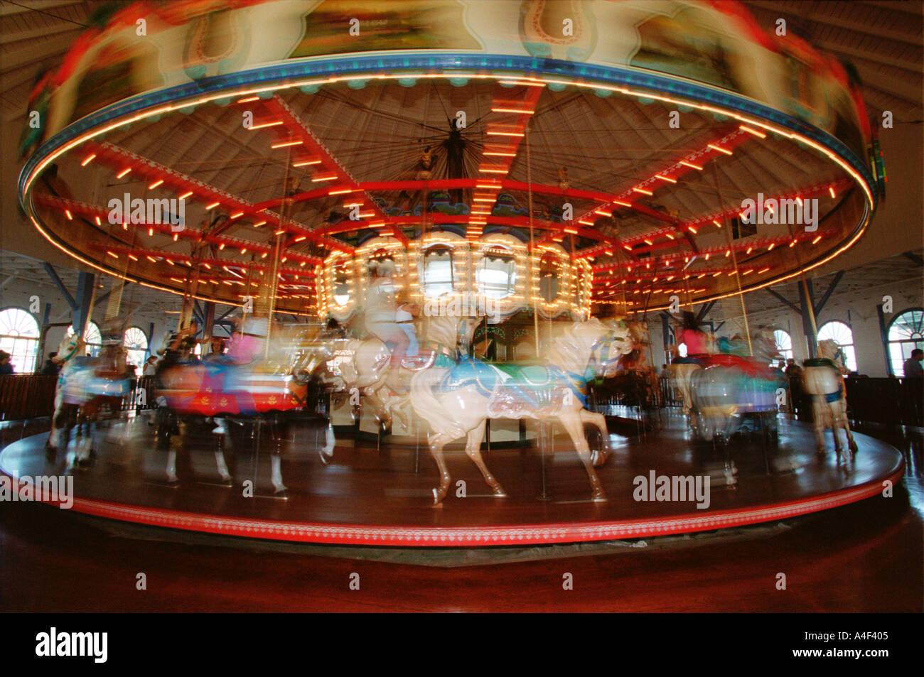 Merry go round Stock Photo - Alamy