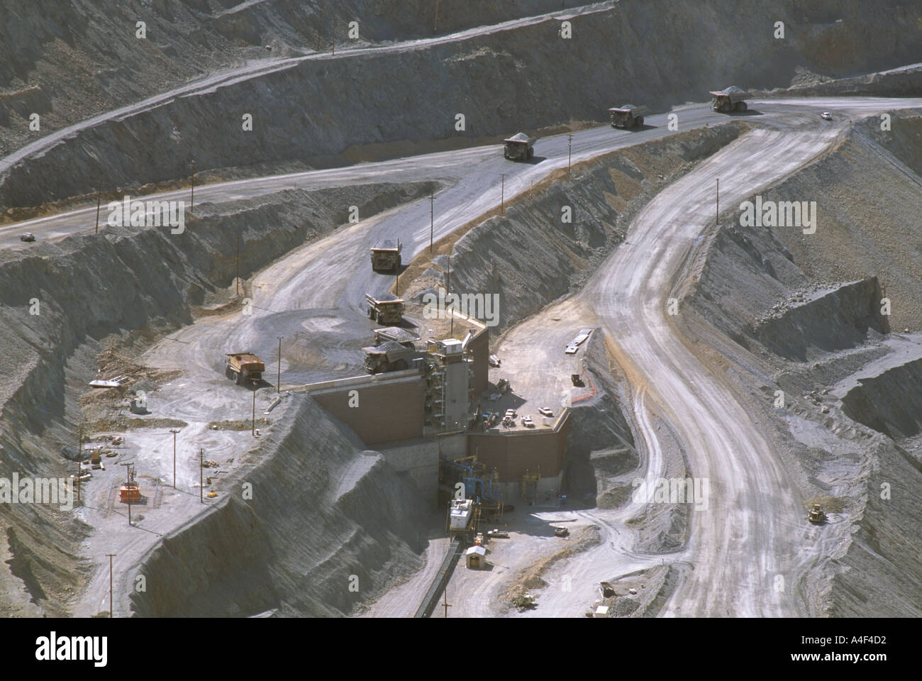 Open pit mine silver city hi-res stock photography and images - Alamy