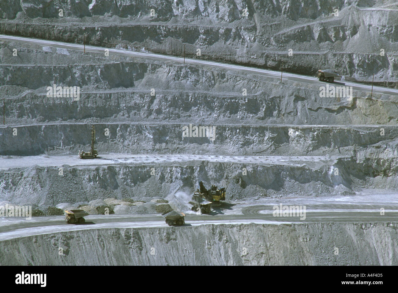 Bingham Canyon Mine near Salt Lake City in Utah USA Stock Photo - Alamy