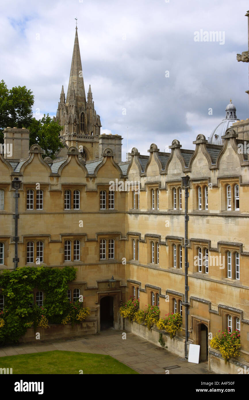Main Quad University College Oxford Stock Photo - Alamy