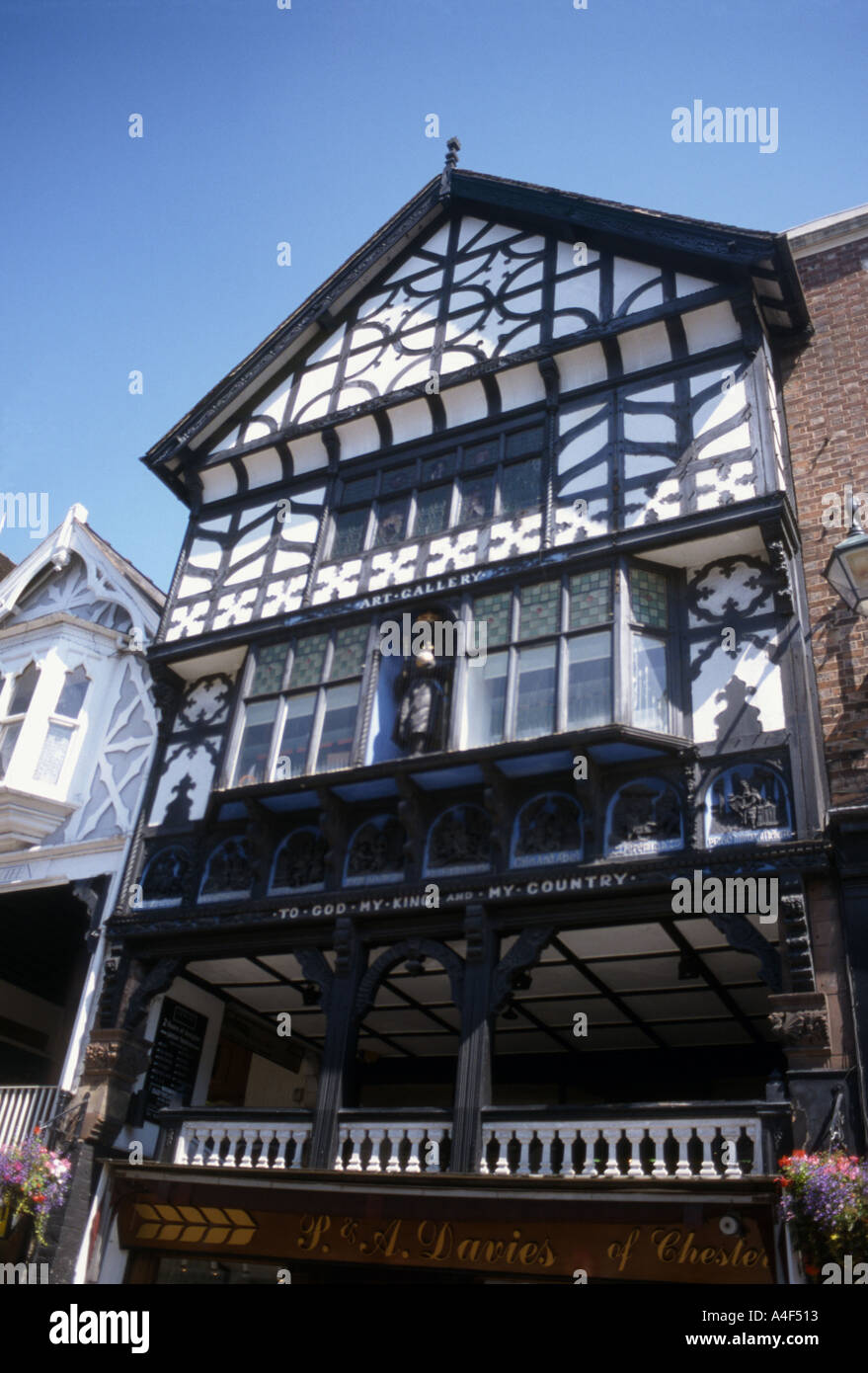 Chester Tudor Buildings Chester Cheshire England Europe Stock Photo - Alamy