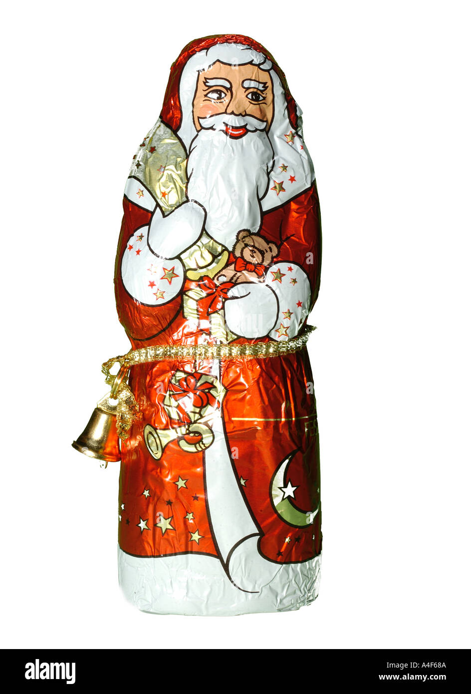 chocolate Santa Claus Stock Photo - Alamy