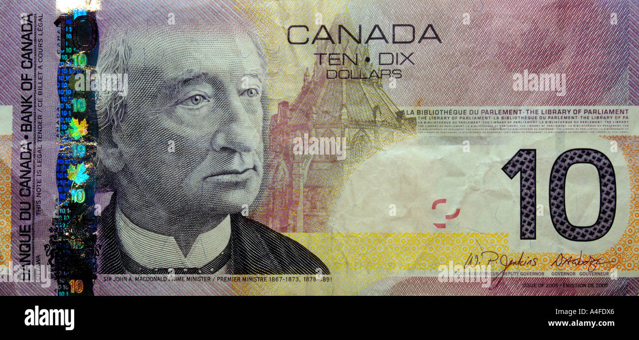 Canada dollar currency icon hi-res stock photography and images - Alamy