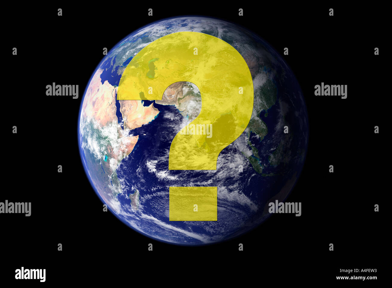 Concept image of How long has the planet got Stock Photo - Alamy