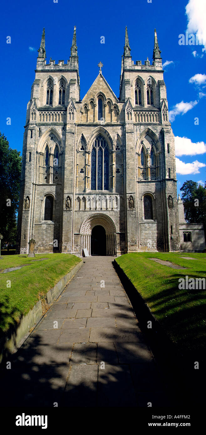 Selby Abbey North Yorkshire England UK Stock Photo - Alamy