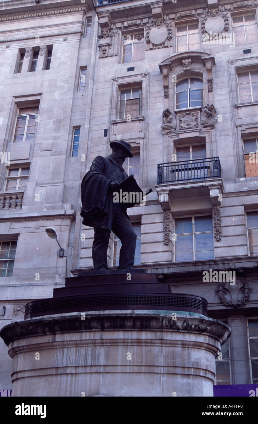 Statue of James Henry Greathead, 1844-1896, London, UK Stock Photo - Alamy