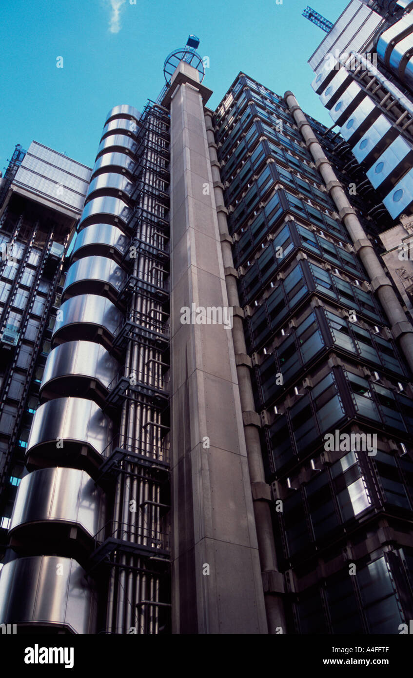 Lloyds of London insurance, building, UK Stock Photo - Alamy