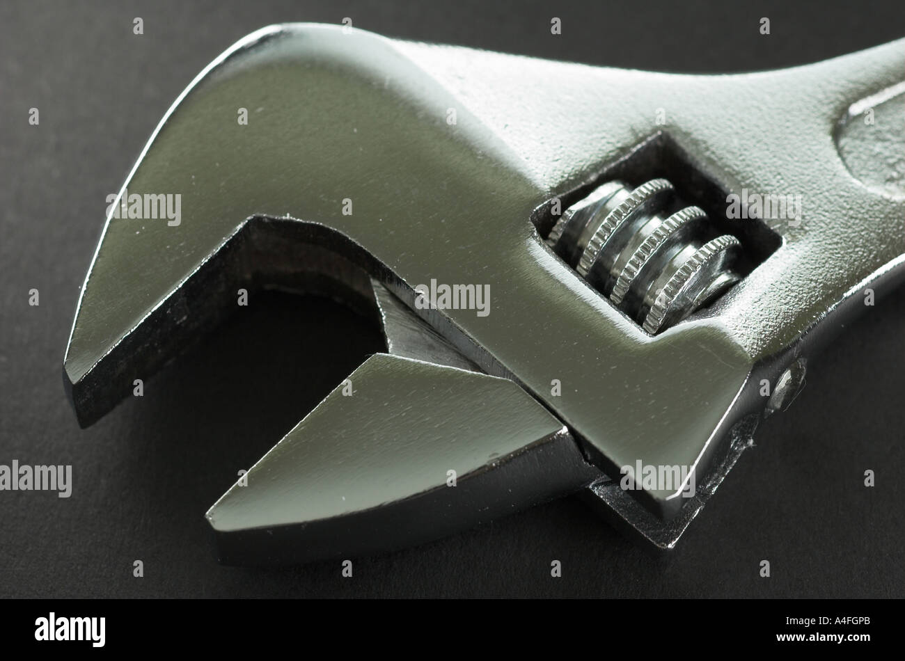 6 inch Adjustable Wrench Stock Photo - Alamy