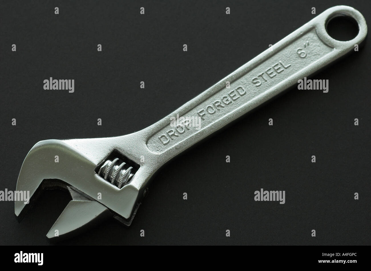 6 inch Adjustable Wrench Stock Photo - Alamy