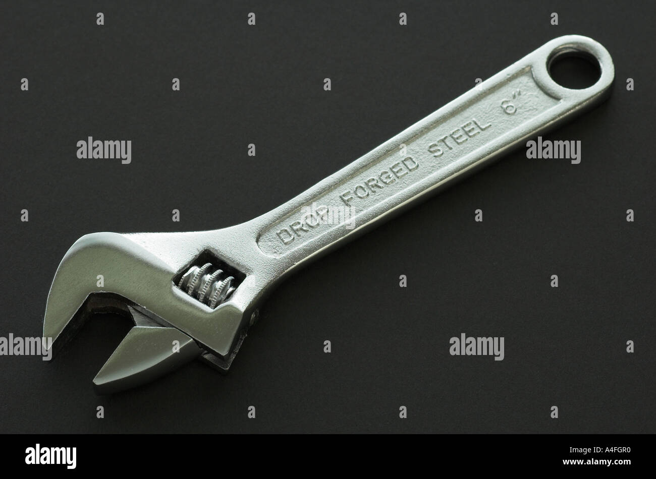 6 inch Adjustable Wrench Stock Photo - Alamy