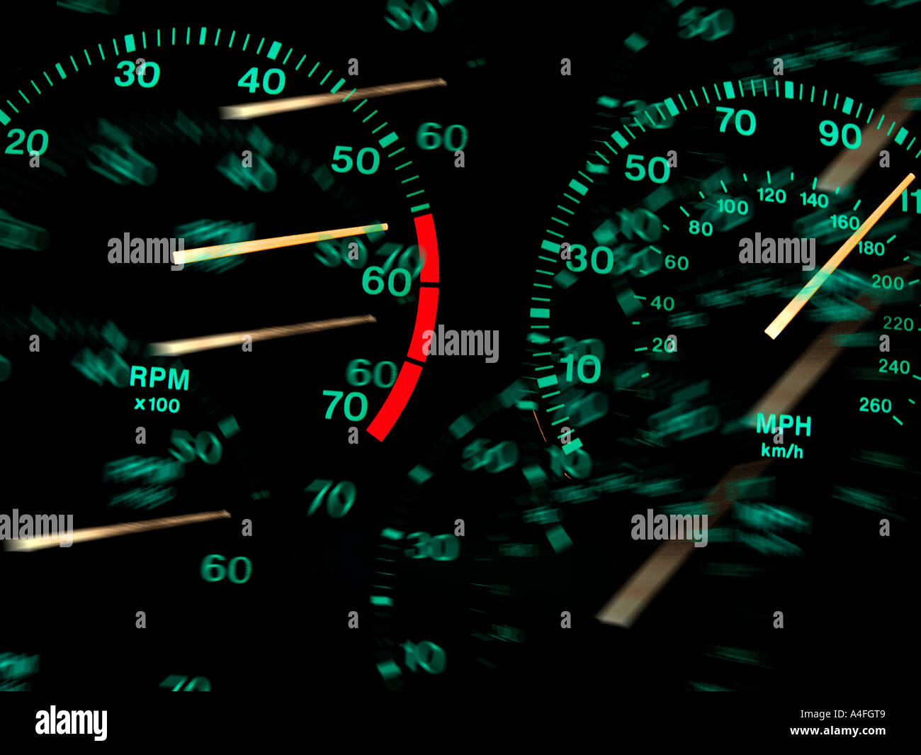 Car dashboard instruments hi-res stock photography and images - Alamy