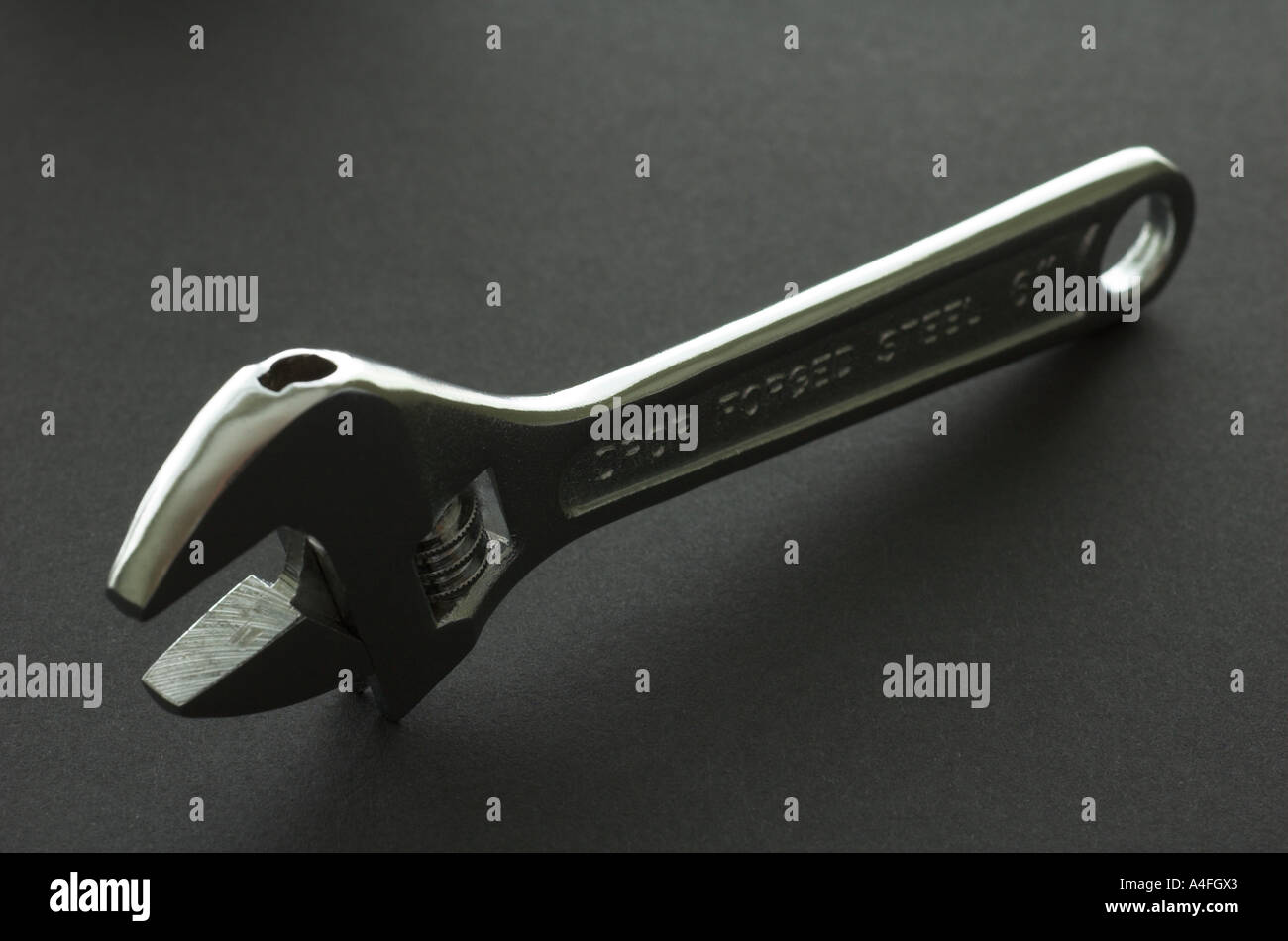 6 inch Adjustable Wrench Stock Photo - Alamy