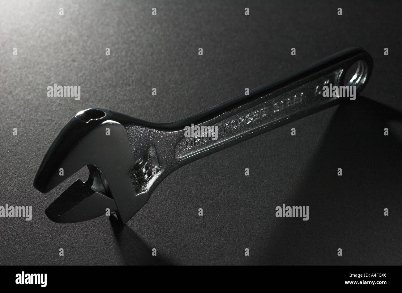 6 inch Adjustable Wrench Stock Photo - Alamy