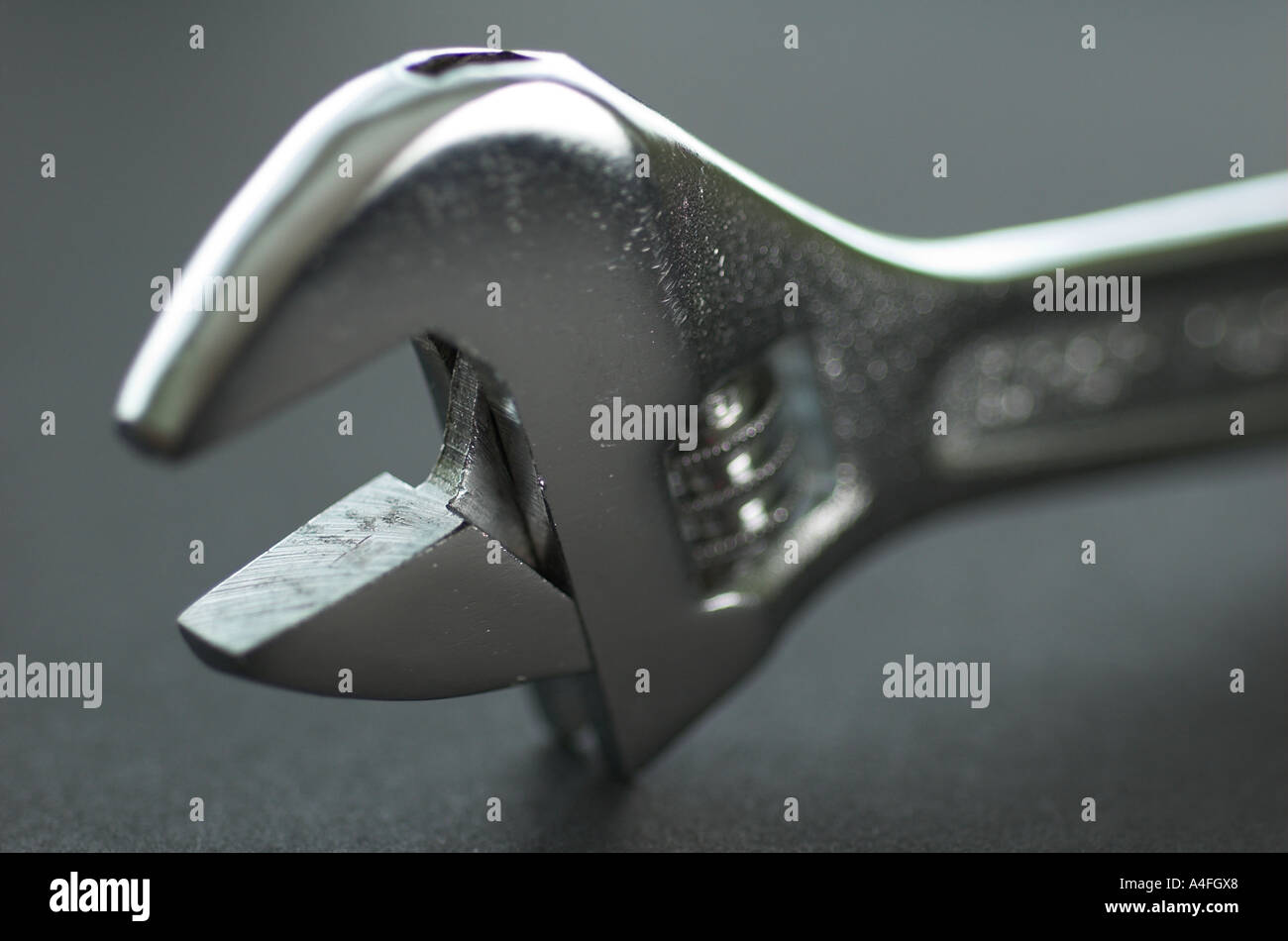 6 inch Adjustable Wrench Stock Photo - Alamy