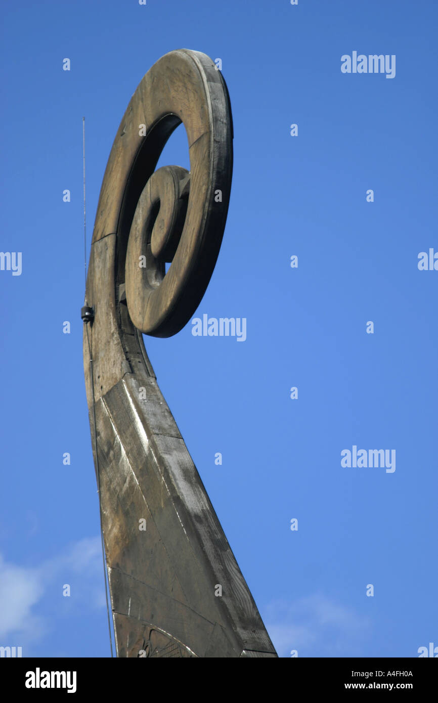 Stern old viking ship in hi-res stock photography and images - Alamy