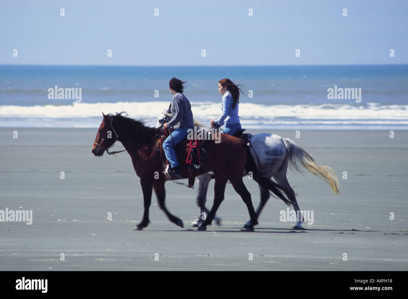 Two horse riders hi-res stock photography and images - Alamy