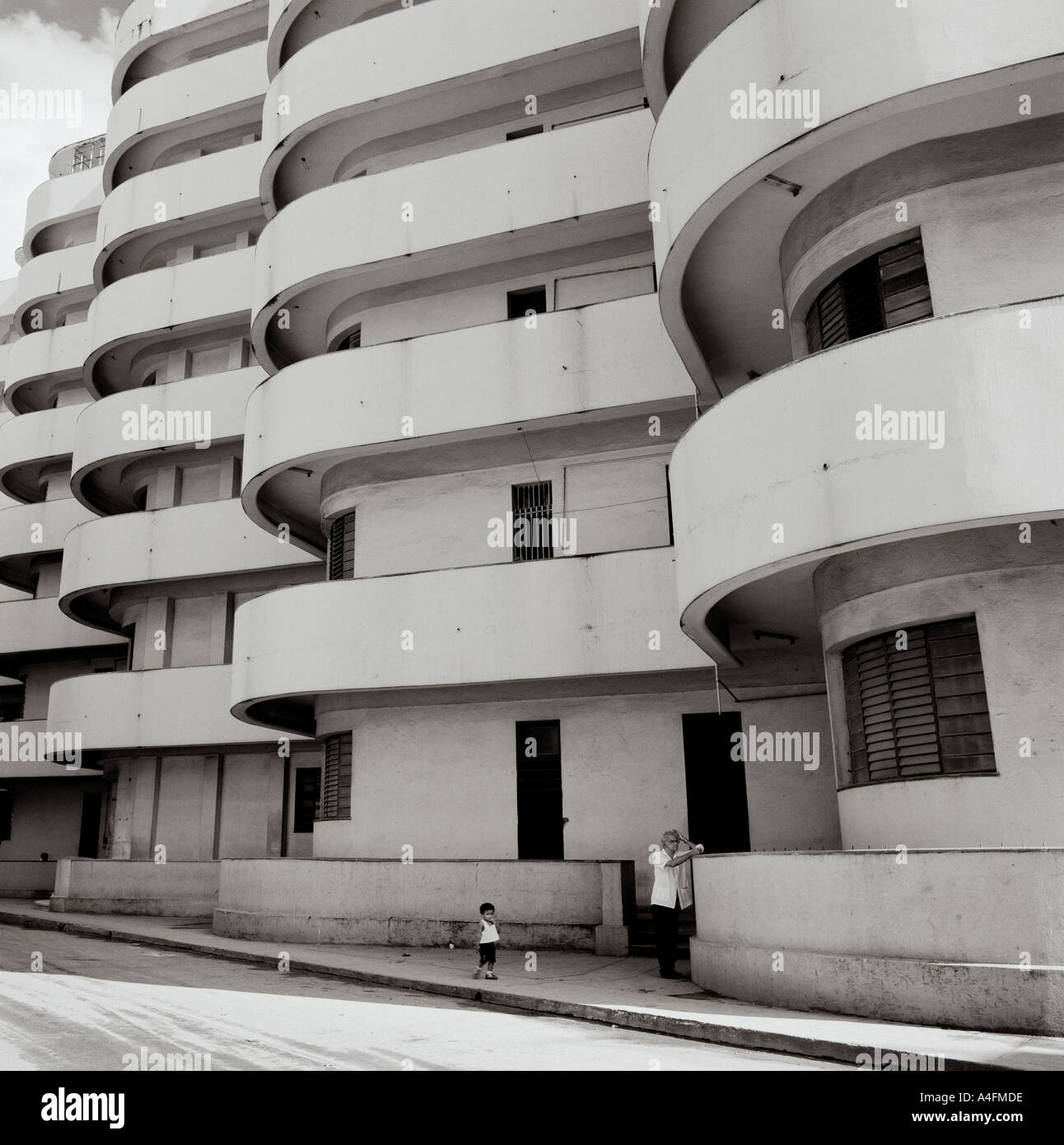 World Cities. The art deco Solimar Building in the beautiful city of ...