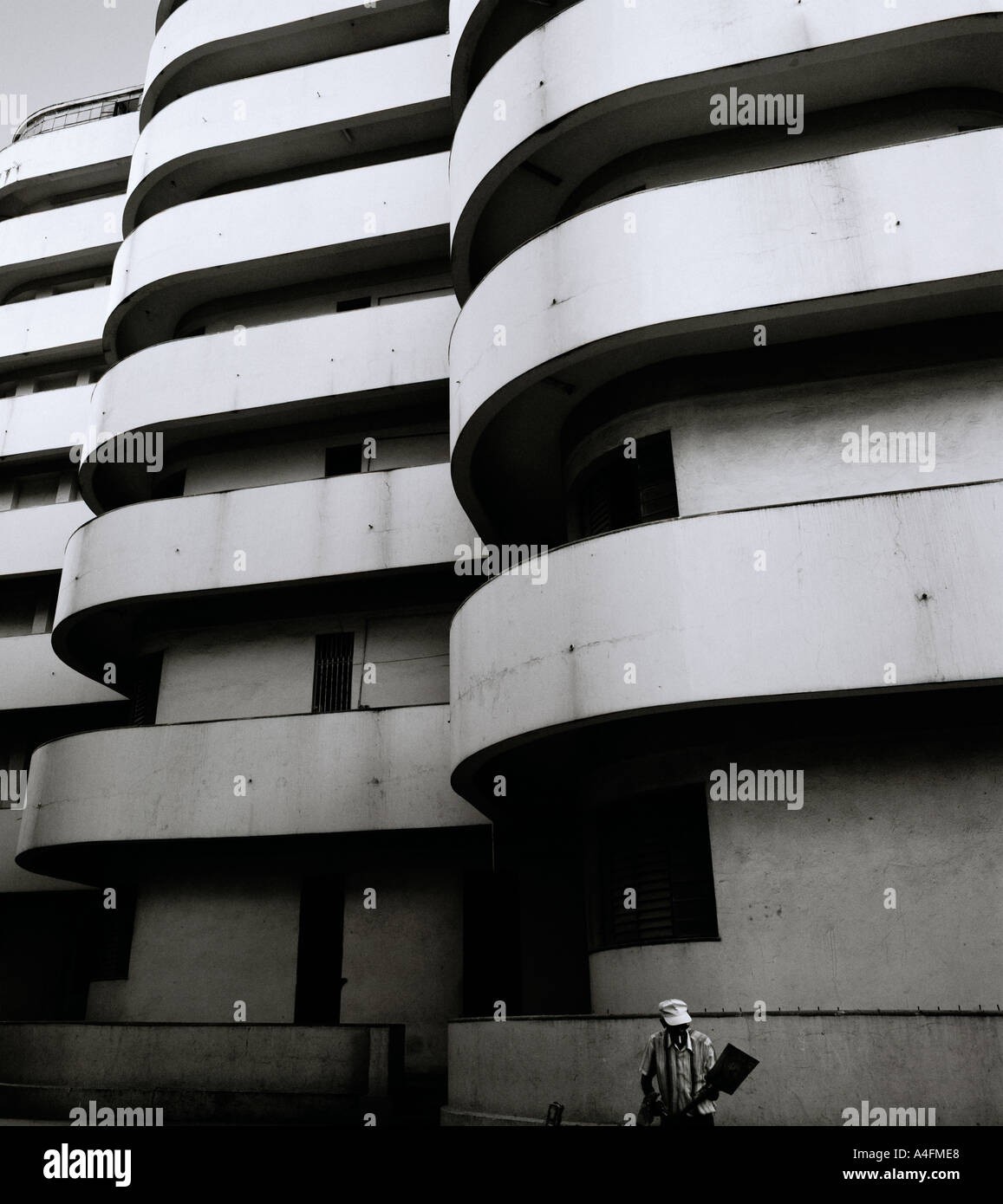 World Cities. The art deco Solimar Building in the beautiful city of ...