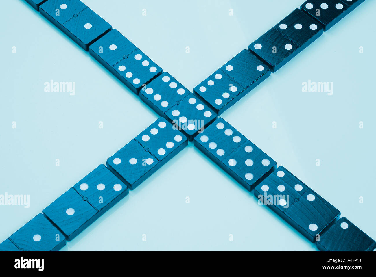Dominos in row hi-res stock photography and images - Alamy