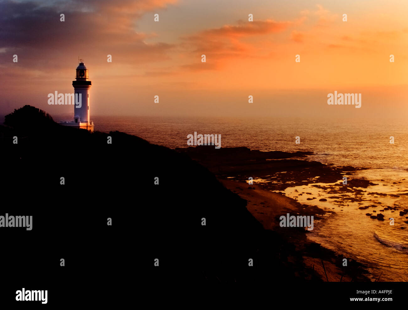 norah head lighthouse Stock Photo - Alamy