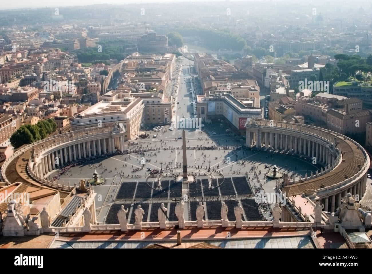 view from top of vatican Stock Photo - Alamy
