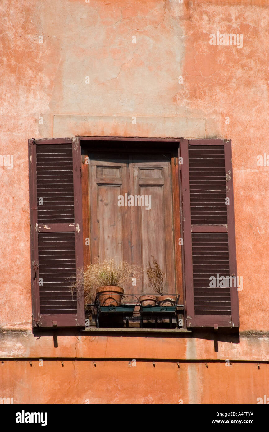 window in old rome Stock Photo - Alamy