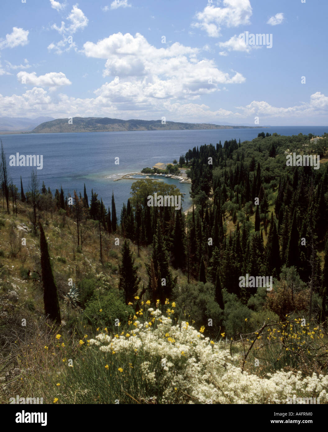 Kouloura beach corfu greece hi-res stock photography and images - Alamy