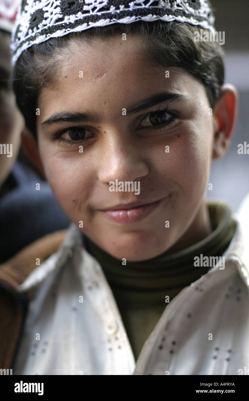 Muslim boy in a prayer cap Jodhpur Rajasthan India Stock Photo - Alamy