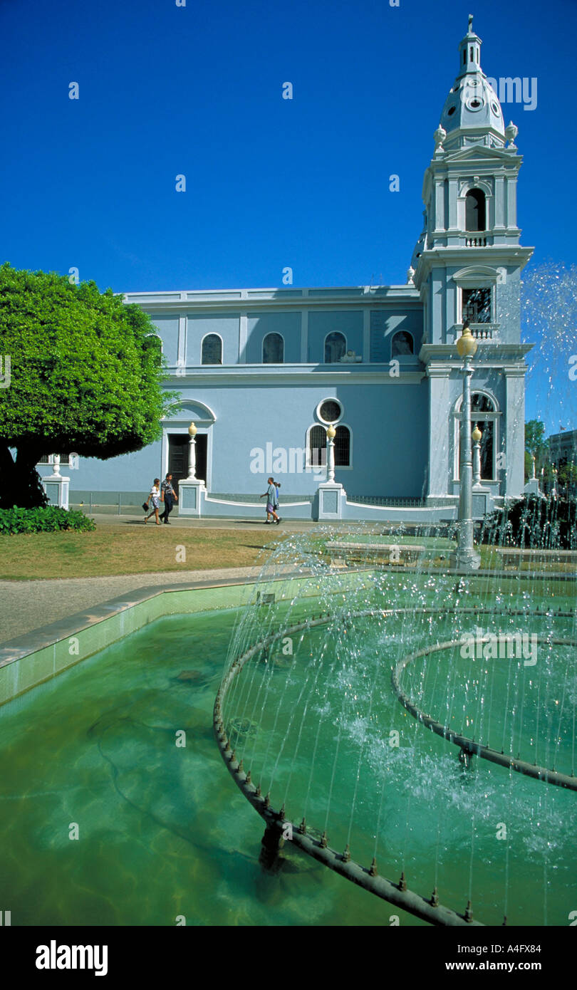 Puerto Rico Ponce cathedral Stock Photo - Alamy