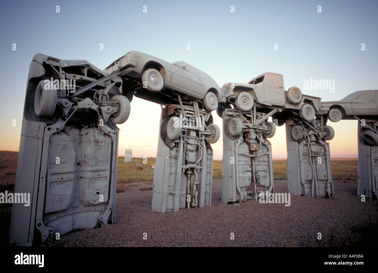 Carhenge dusk hi-res stock photography and images - Alamy