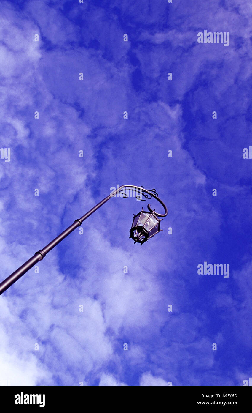 Buenos Aires Argentina old lamp post against the sky Stock Photo - Alamy