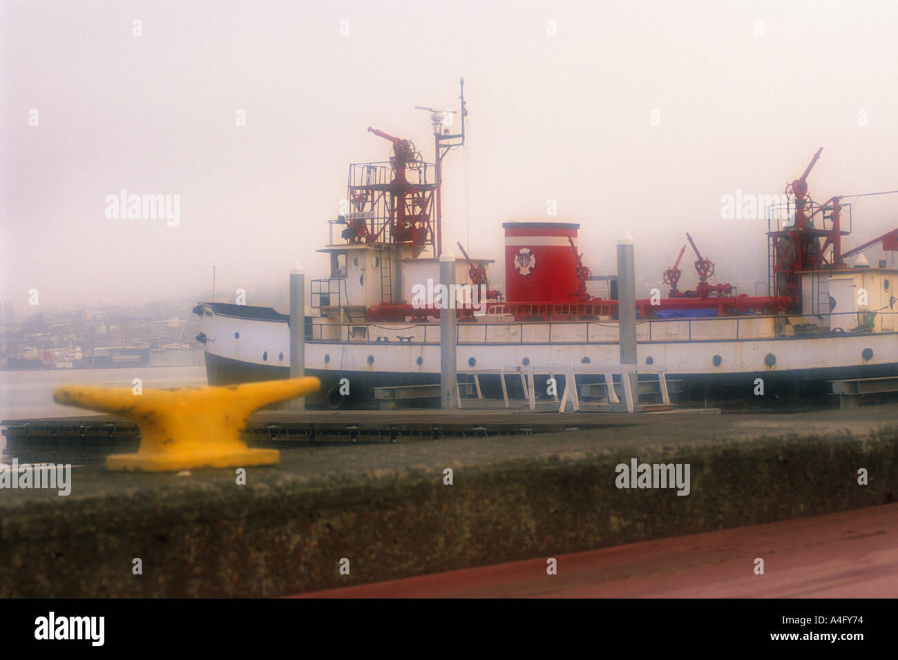 Duwamish Fire Boat Seattle Lake Union Washington Stock Photo - Alamy