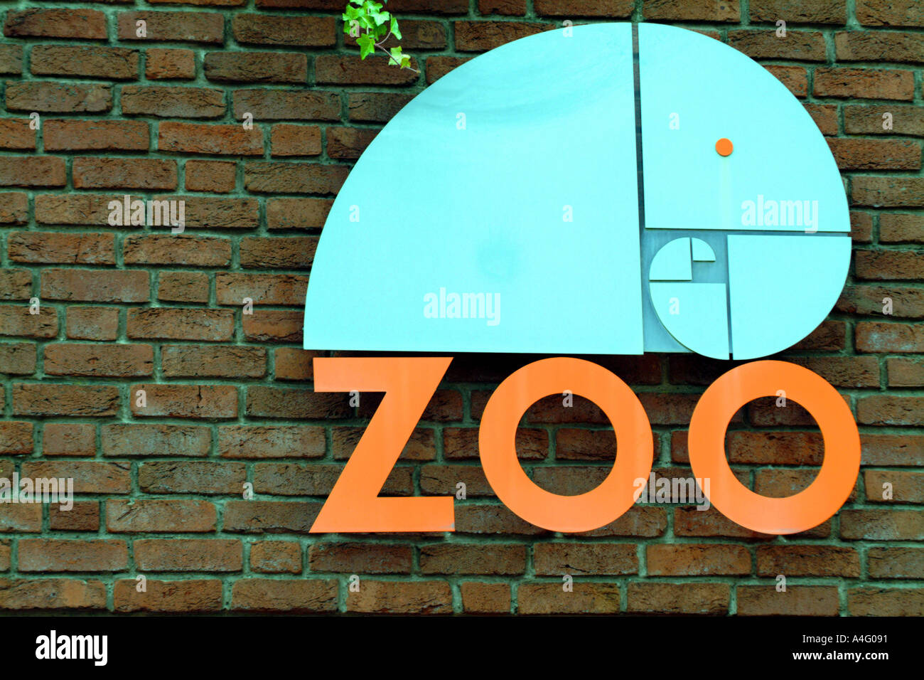 osnabruck zoo sign logo Stock Photo - Alamy