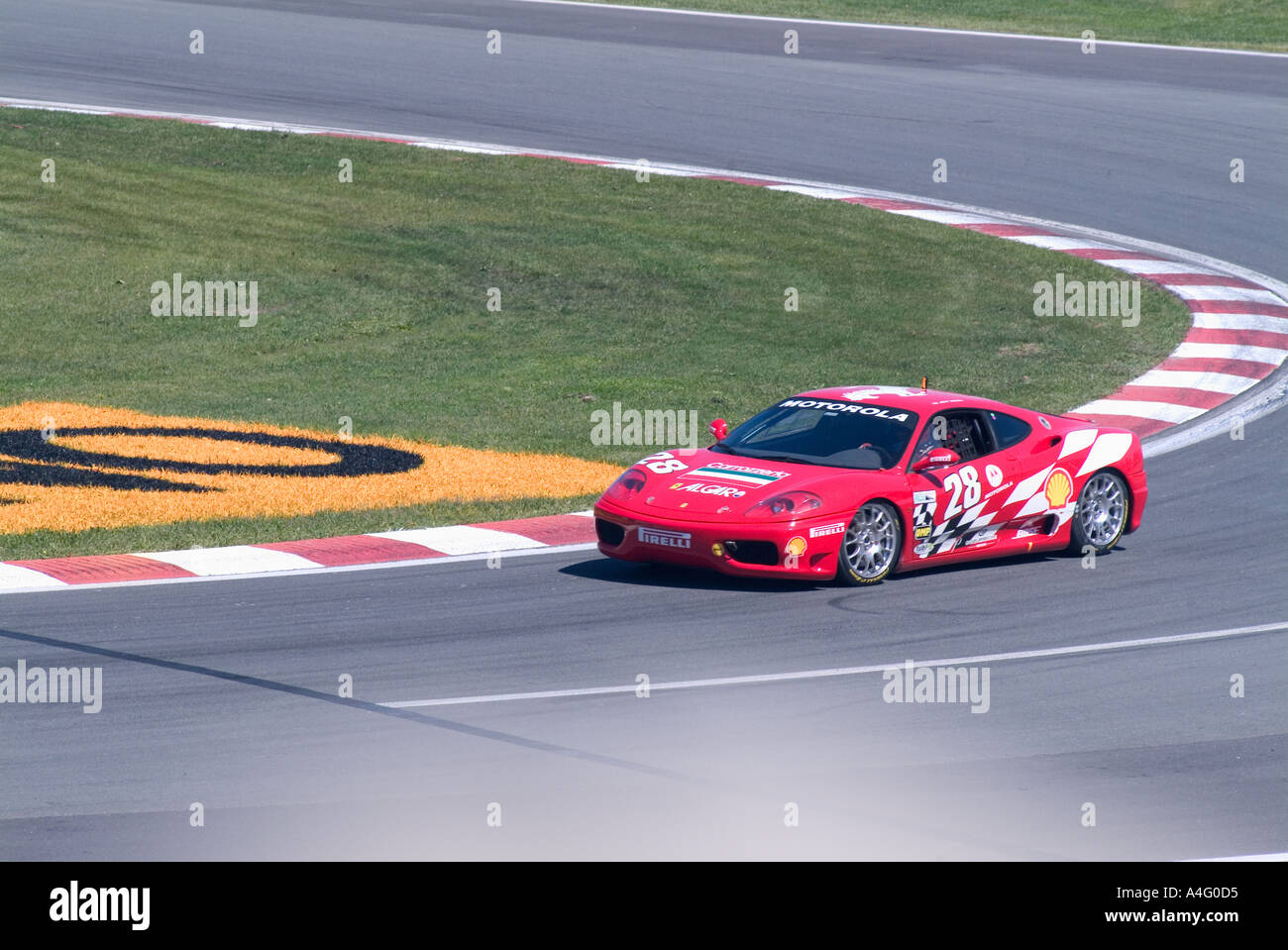 White racing strips hi-res stock photography and images - Alamy