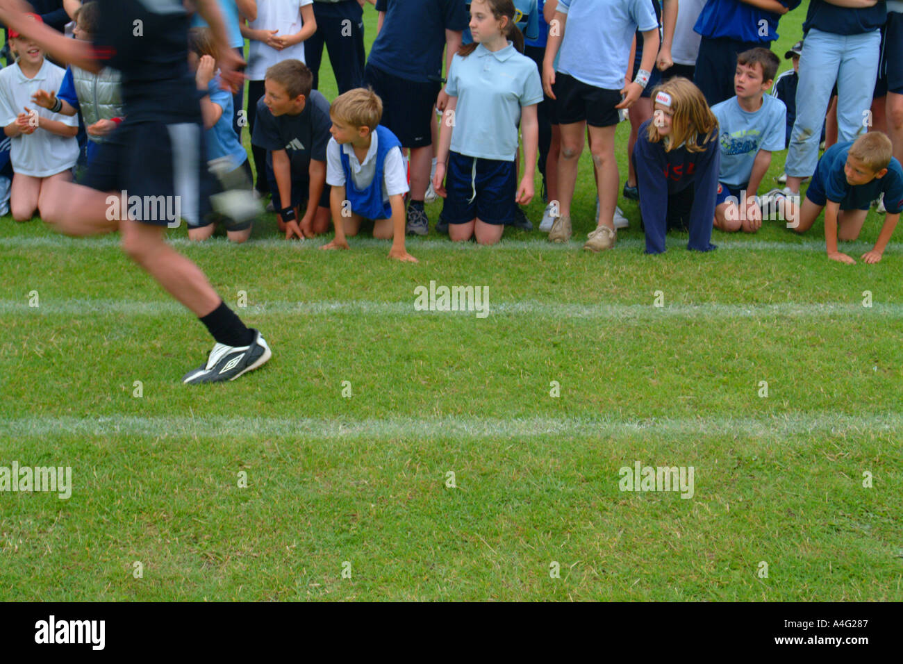 School sportsday hi-res stock photography and images - Alamy