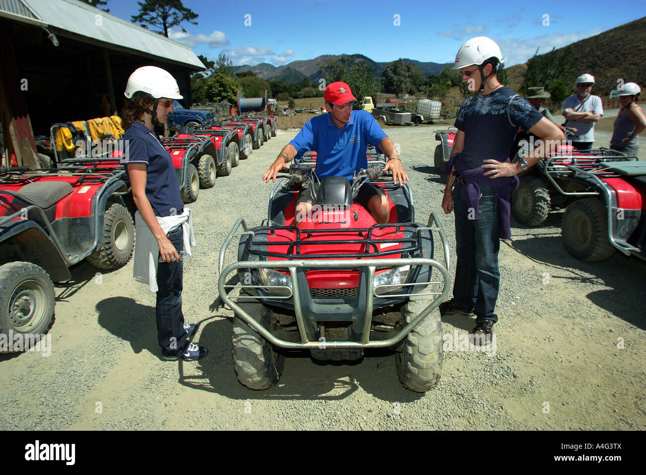 Quad biking new zealand hi-res stock photography and images - Alamy