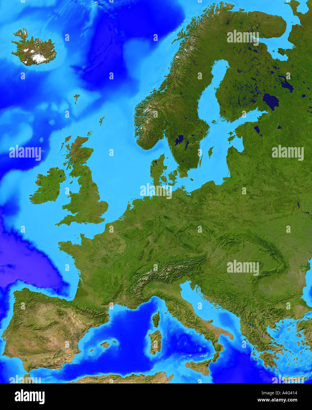 Earth country map projection hi-res stock photography and images - Alamy