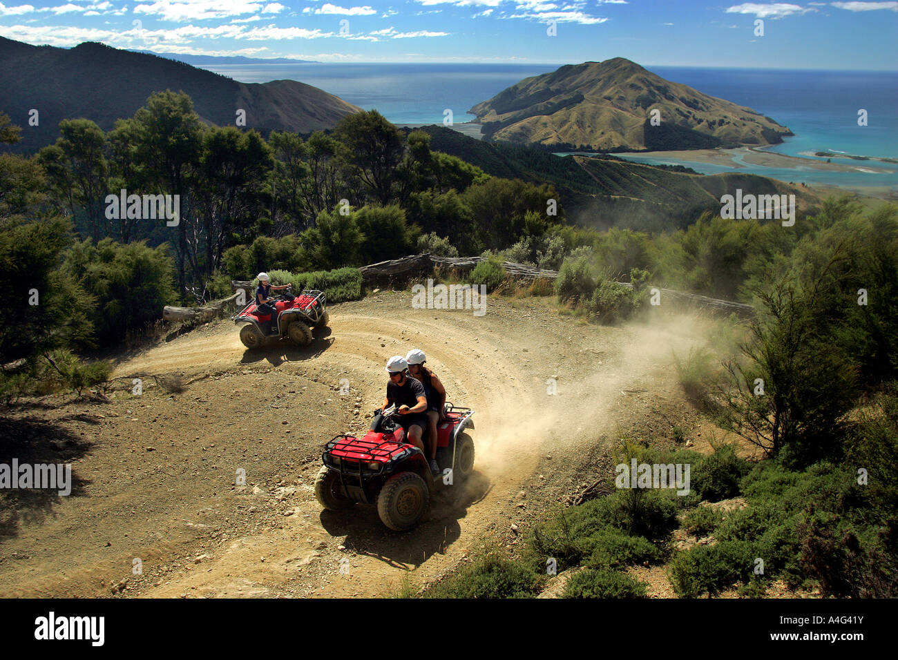 Quad biking new zealand hi-res stock photography and images - Alamy